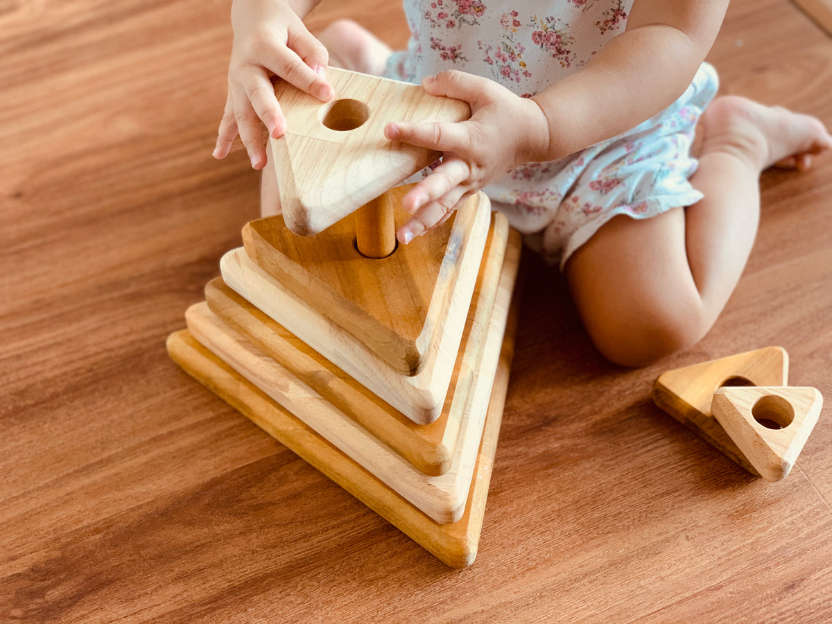 Stacking Triangle – Lilac Tods