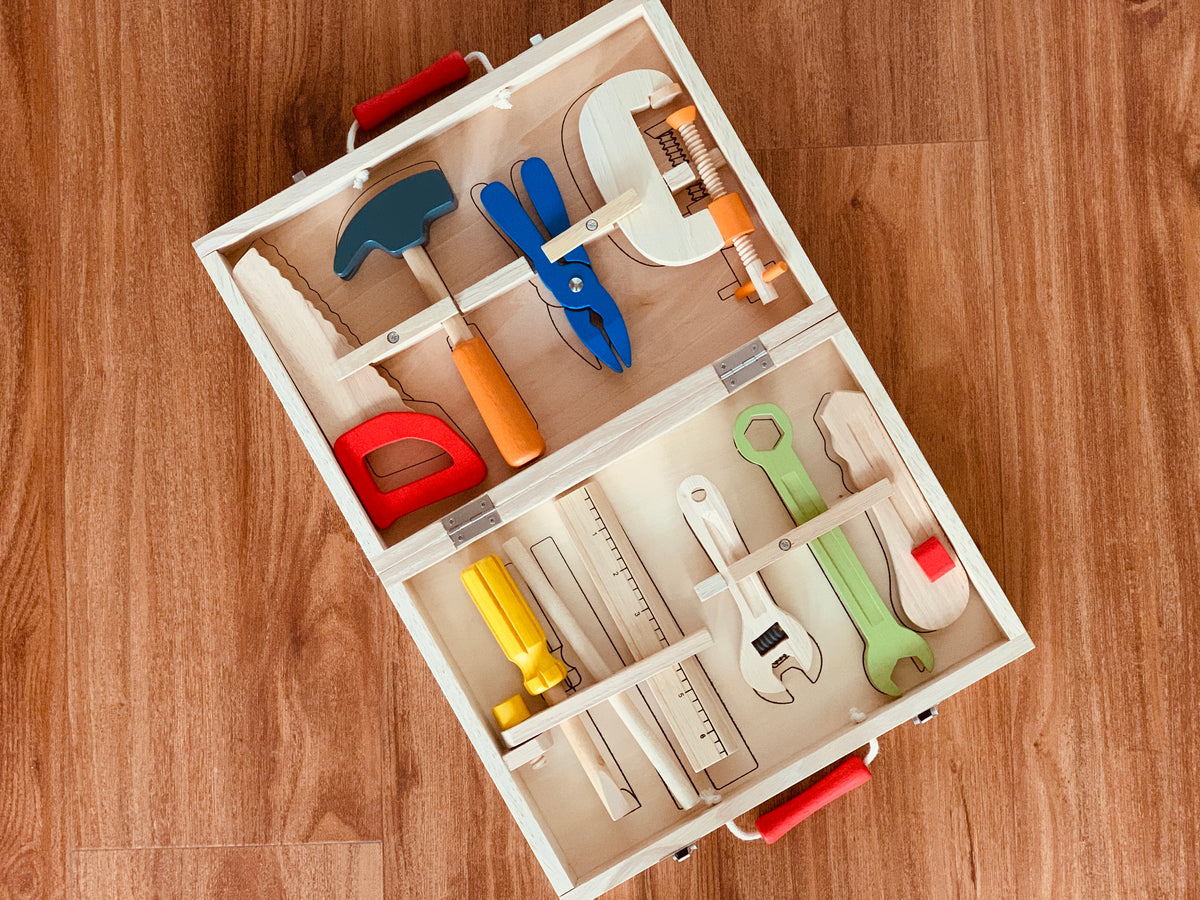 Wooden Tool Box – Lilac Tods