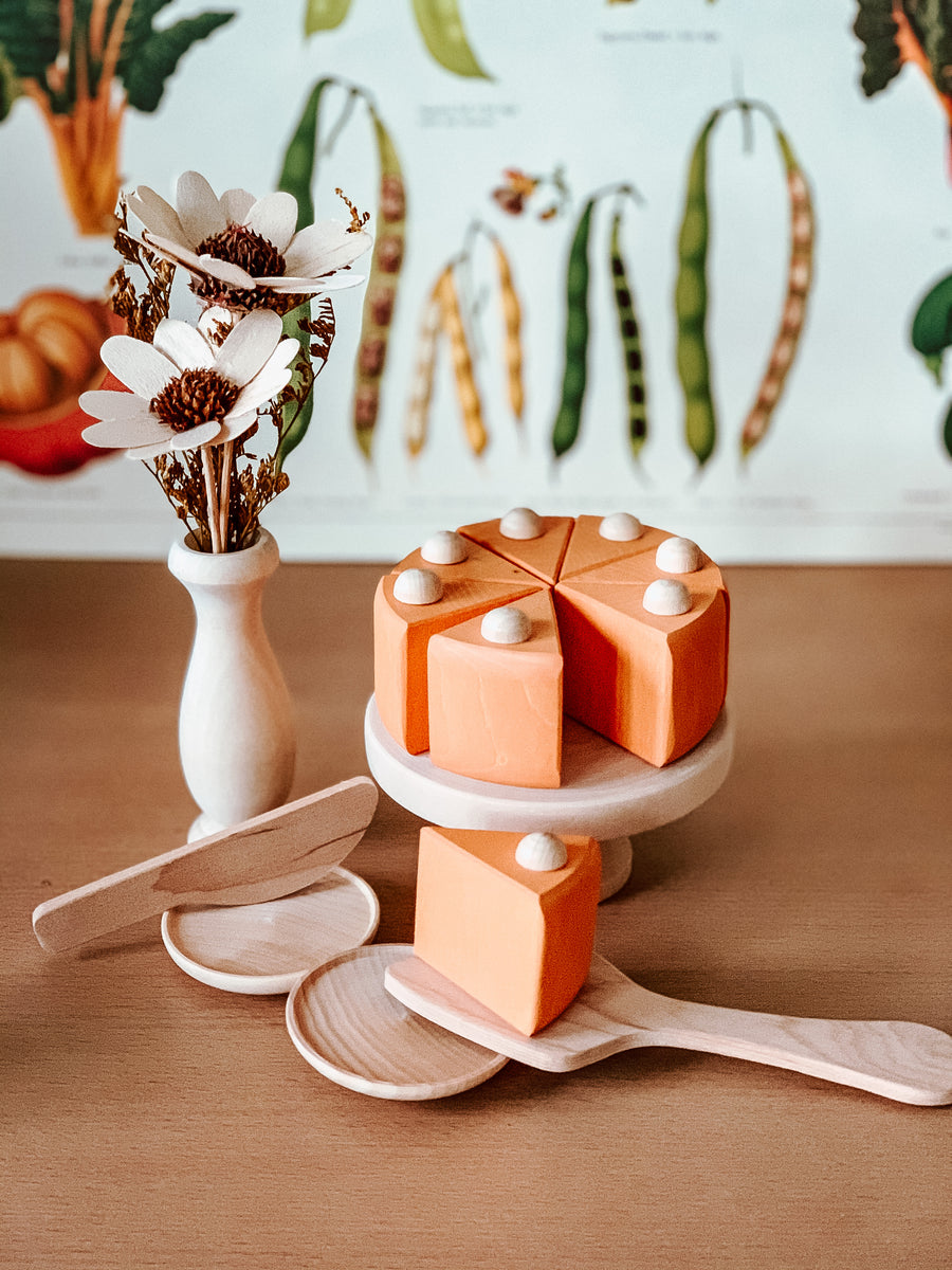 Wooden Cake Set – Lilac Tods